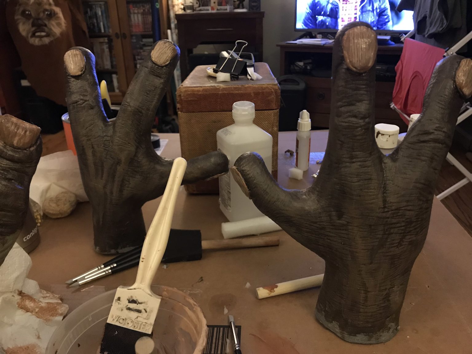 Ewok Build Part 2: Creating the Ewok Hands and Feet – Rebel Legion ...
