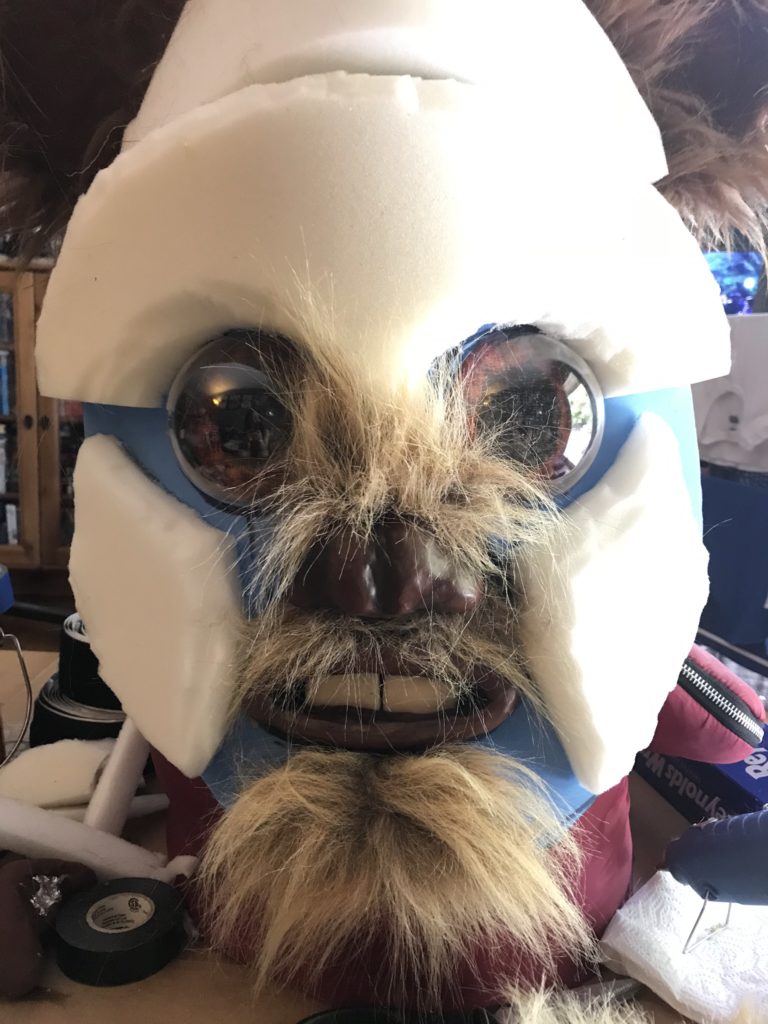 Ewok Build Part 1: Creating the Ewok Head – Rebel Legion Endor Base