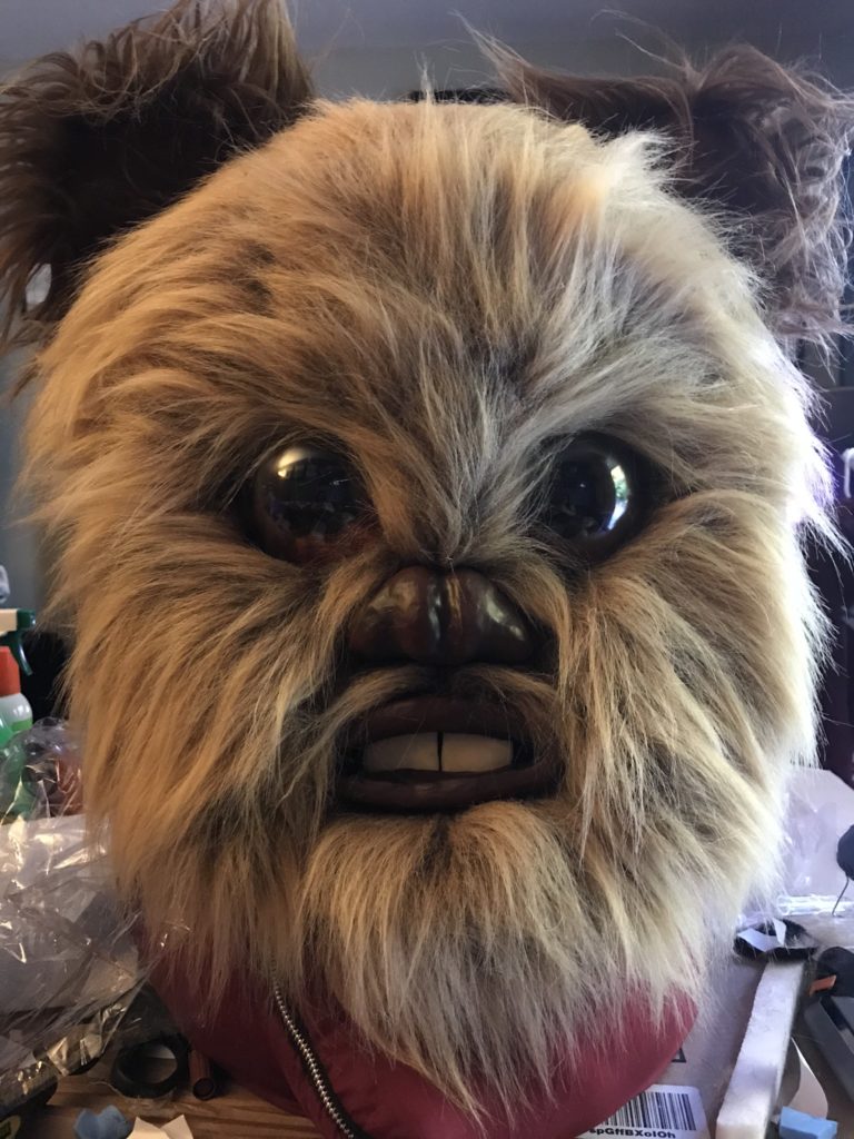 Ewok Build Part 1: Creating the Ewok Head – Rebel Legion Endor Base